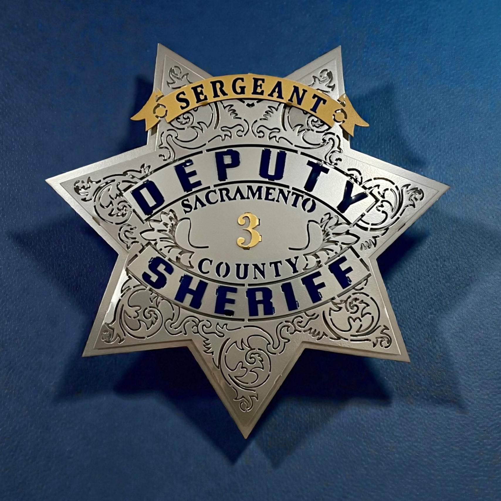Sacramento County Sheriff Star – IRONiNK